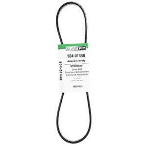 surefit 39-1/2" drive belt replacement for ariens 07208600 st824 st524 st1028 dle sle 24" 28" snow blower