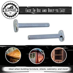 DCT Tee Bolt Set – 20 Pack 1-3/4in T Bolts for Woodworking, T Track Bolts Jig Bolts, 1/4in 20 Thread T Bolt