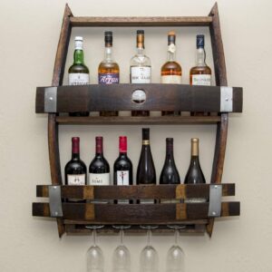 Whiskey Rack,Bourbon Shelf, wine rack