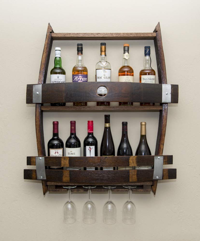 Whiskey Rack,Bourbon Shelf, wine rack