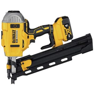 DEWALT 20V MAX* Framing Nailer Kit, 21-Degree, Plastic Collated (DCN21PLM1)