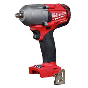 milwaukee 2852-20 m18 fuel 18-volt lithium-ion brushless cordless mid torque 3/8 in. impact wrench with friction ring (tool-only)