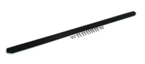 vital all-terrain 3/8" poly cutting edge scraper bar for john deere 54" front mount snow blade plow