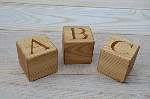 Personalized Wood Blocks - Personalized Baby Letter Blocks - Wood Letter Blocks - Custom Wood Blocks - Nursery Decor - Name Blocks