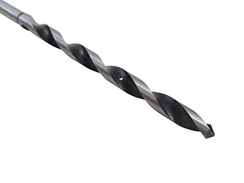 Woodowl 04181 1/4" x 18" Bellhanger Installation Drill Bit HRC 59 Induction Hardened Steel (1/4" x 18")