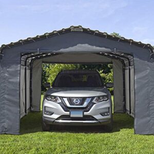 ARROW, Fabric Enclosure Kit for 12 x 20-ft Arrow Carports (Metal carport not included)