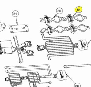 snowdogg part # 16160511 - gen 2 plow harness cap