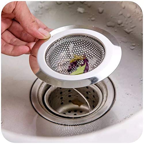 Hair Catcher Shower Drain(3 Pack), Bathtub Drain Cover, Sink Tub Drain Stopper, Sink Strainer for Kitchen and Bathroom, Hair Stopper for Bathtub Drain Cover Size from 2.13'' to 4.5''.