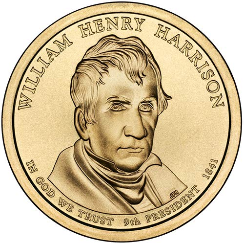 2009 S Proof William Henry Harrison Presidential Dollar Choice Uncirculated US Mint