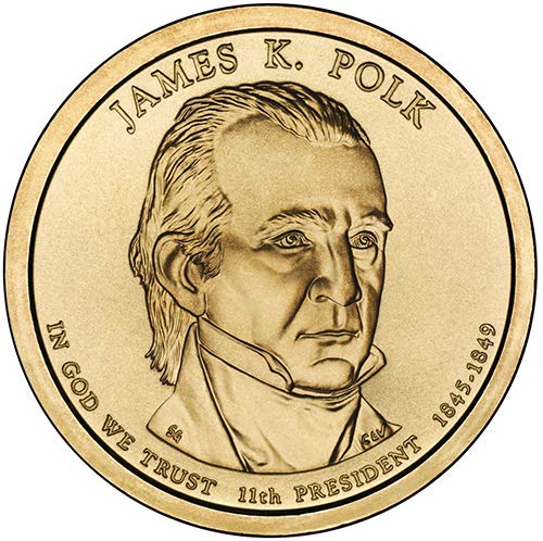 2009 S Proof James K. Polk Presidential Dollar Choice Uncirculated US Mint