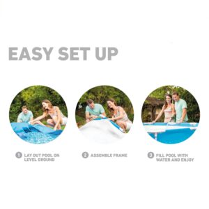 INTEX 28210EH 12ft x 30in Metal Frame Pool