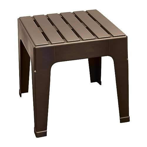 ADAMS MFG PATIO FURN 8090-60-3731 Big Easy Brown Stack Table