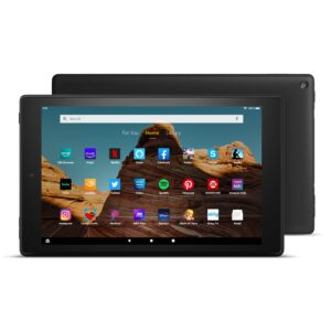 fire hd 10 tablet (10.1" 1080p full hd display, 32 gb) – black (2019 release)