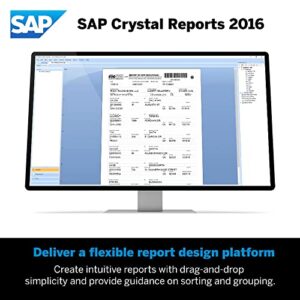 SAP Crystal Reports 2016 Reporting software [32 Bit] [PC Download]