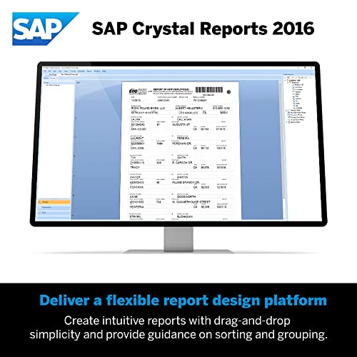 SAP Crystal Reports 2016 Reporting software [32 Bit] [PC Download]