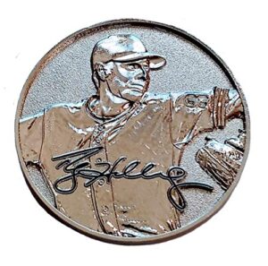 everything is play roy doc halladay memorial challenge coin (silver)