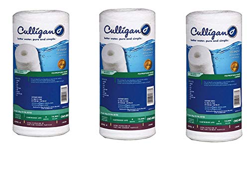 Culligan CW5-BBS Whole House Premium Water Filter Cartridge, 16,000 Gallons, 3 Pack