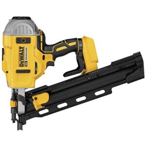 dewalt 20v max* framing nailer, 21-degree, plastic collated, tool only (dcn21plb)