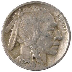 1934 d indian head buffalo nickel 5 cent piece f fine 5c us coin collectible