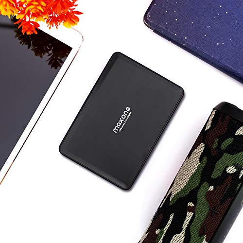 Maxone Portable External Hard Drives 320GB-USB 3.0 2.5'' HDD Backup Storage for PC, Desktop, Laptop, Mac, MacBook, Xbox One, PS4, TV, Chromebook, Windows - Black