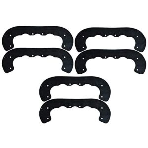 6pk snow blower paddles for toro ccr2000, ccr2450, ccr3600, ccr3650. powerclear: 210r, 221qr, 421qr. | replaces oem# - 125-1128, 55-9250, 55-9251, 88-0771, 99-9313