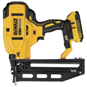 DEWALT 20V MAX* XR Finish Nailer, Cordless, Straight, 16GA (DCN662D1)