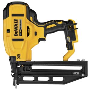 dewalt 20v max* xr finish nailer, straight, 16ga (dcn662b)