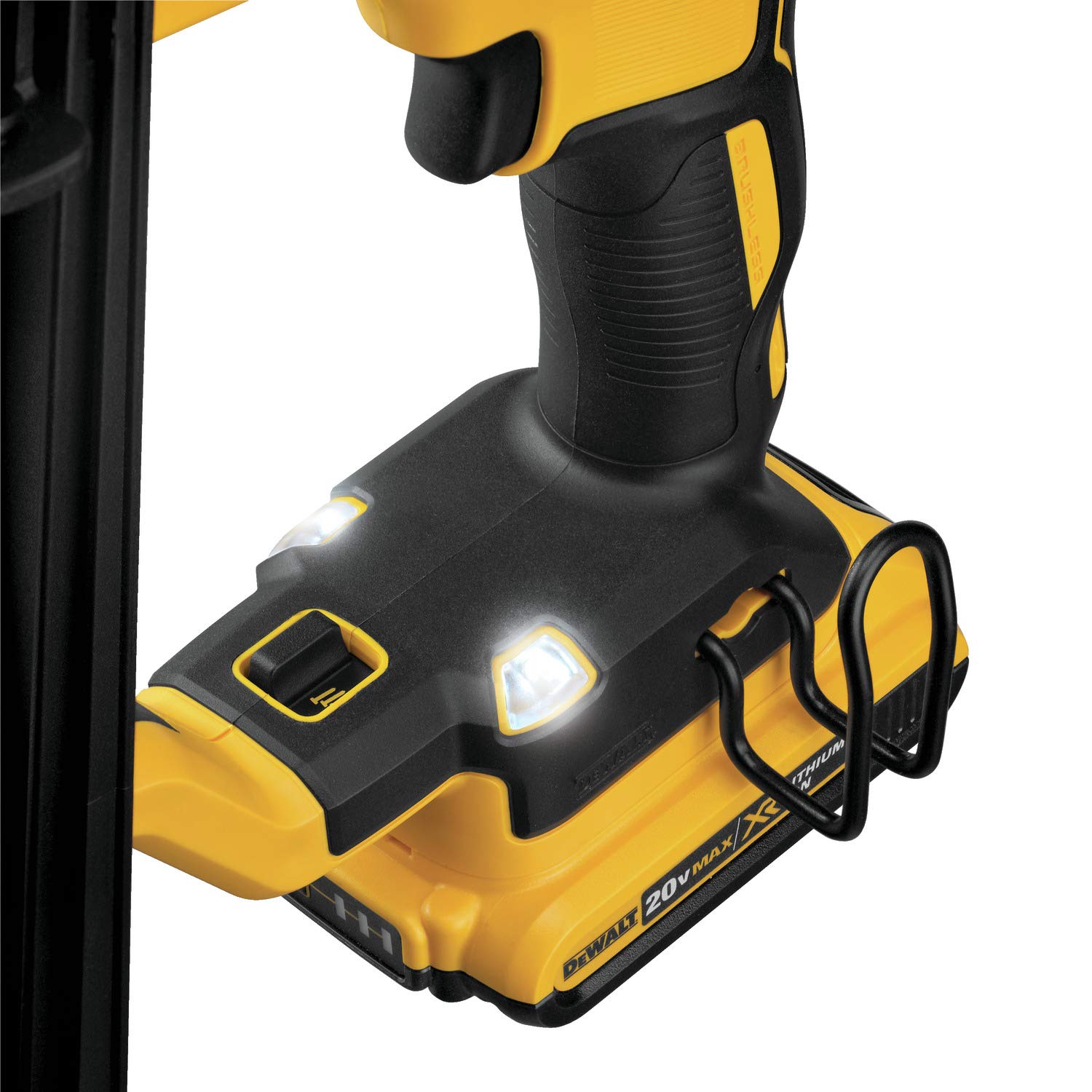 DEWALT 20V MAX* XR Finish Nailer, Straight, 16GA (DCN662B)