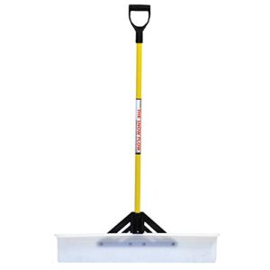 the snow plow 36" pusher shovel 50536 for commercial and residential walkways