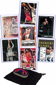 basketball cards: giannis antetokounmpo, luka doncic, james harden, trae young, donovan mitchell, bradley beal, michael jordan assorted card gift bundle