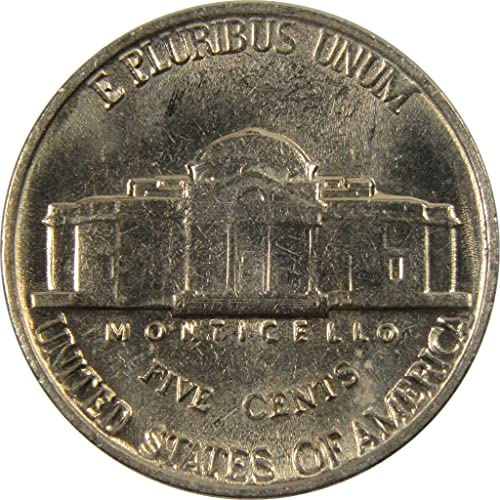 1942 Jefferson Nickel 5 Cent Piece BU Uncirculated Mint State 5c US Coin