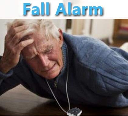 Assistive Technology Services Automatic Fall Detection - Cellular 911 Mobile Alert Dialer - No Monthly Fee - Two-Way Voice Communication - Expandable- Black