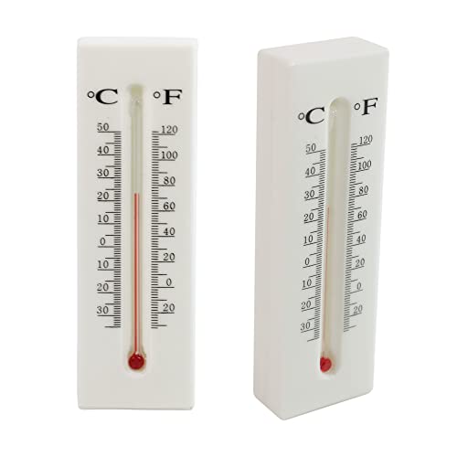 WYZworks - Thermometer Hide a Key Holder House Car Stash Temperature – Ideal for Indoor and Outdoor Purposes - Temperature and Humidity Meter with Celsius/Fahrenheit (℃/℉) – Hidden Key Holder