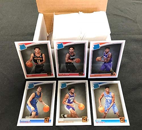 2018-19 Donruss Complete Hand Collated NM-MT Basketball Set of 200 Cards Includes 50 Rated Rookie Cards - FREE SHIPPING TO THE UNITED STATES. This set includes 200 cards from the 2018-19 Donruss NBA Basketball Card set. This set includes LeBron James Step