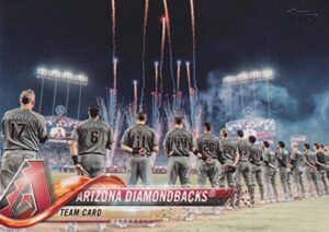 arizona diamondbacks 2018 topps mlb baseball complete mint hand collated 23 card team set with paul goldschmidt and zach greinke plus