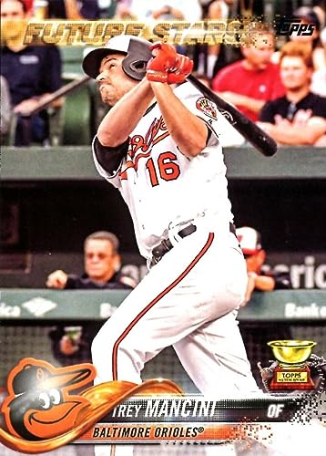 Baltimore Orioles 2018 Topps Complete 23 Card Regular Issue Team Set with Manny Machado, Trey Mancini Future Stars and Rookie Cards Plus