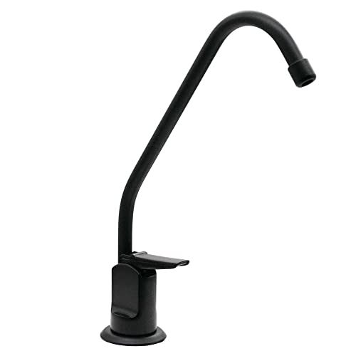 Westbrass R2031-NL-62 8" Touch-Flo Style Pure Water Dispenser Faucet, Matte Black