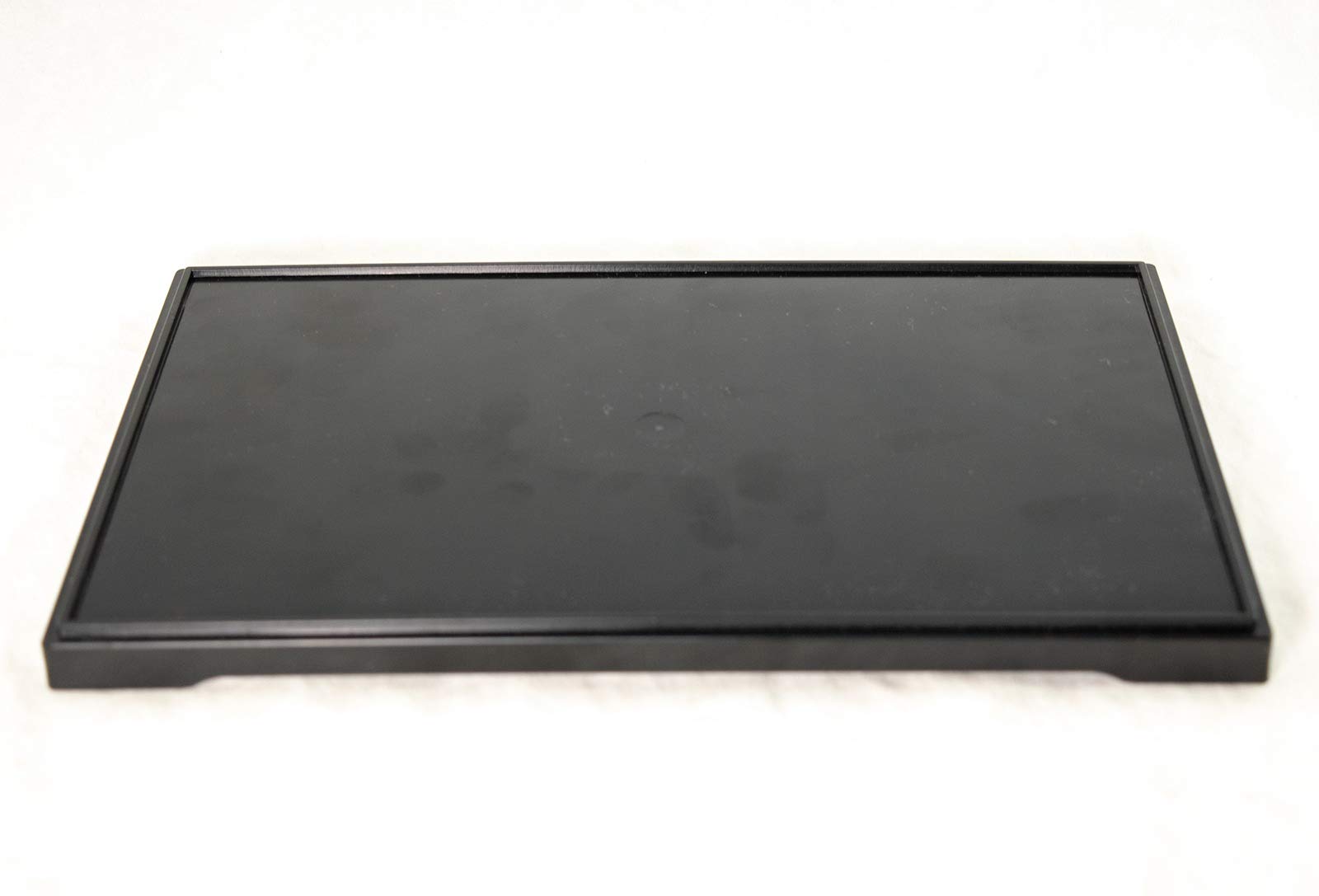 10" Japanese Rectangular Black Plastic Humidity Tray for Bonsai & House Plants