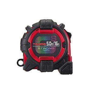 Tajima GS-16/5MBW 16 ft./5 m x 1 in. Standard and Metric Steel GS-Lock Tape Measure