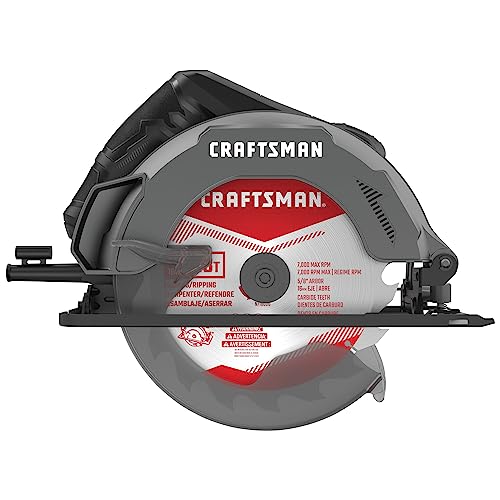 CRAFTSMAN Circular Saw, 7-1/4 inch, 13 Amp, Corded (CMES500)