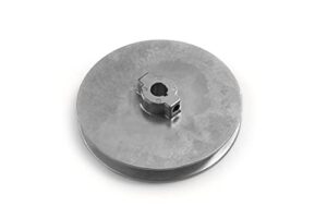 terre products - v-groove/v-belt drive pulley, 5'' outside diameter, 1/2" bore, die cast, z3a zinc alloy, compatible replacement for chicago die cast 500a