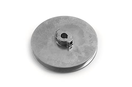 Terre Products - V-Groove/V-Belt Drive Pulley, 5'' Outside Diameter, 1/2" Bore, Die Cast, Z3A Zinc Alloy, Compatible Replacement for Chicago Die Cast 500A