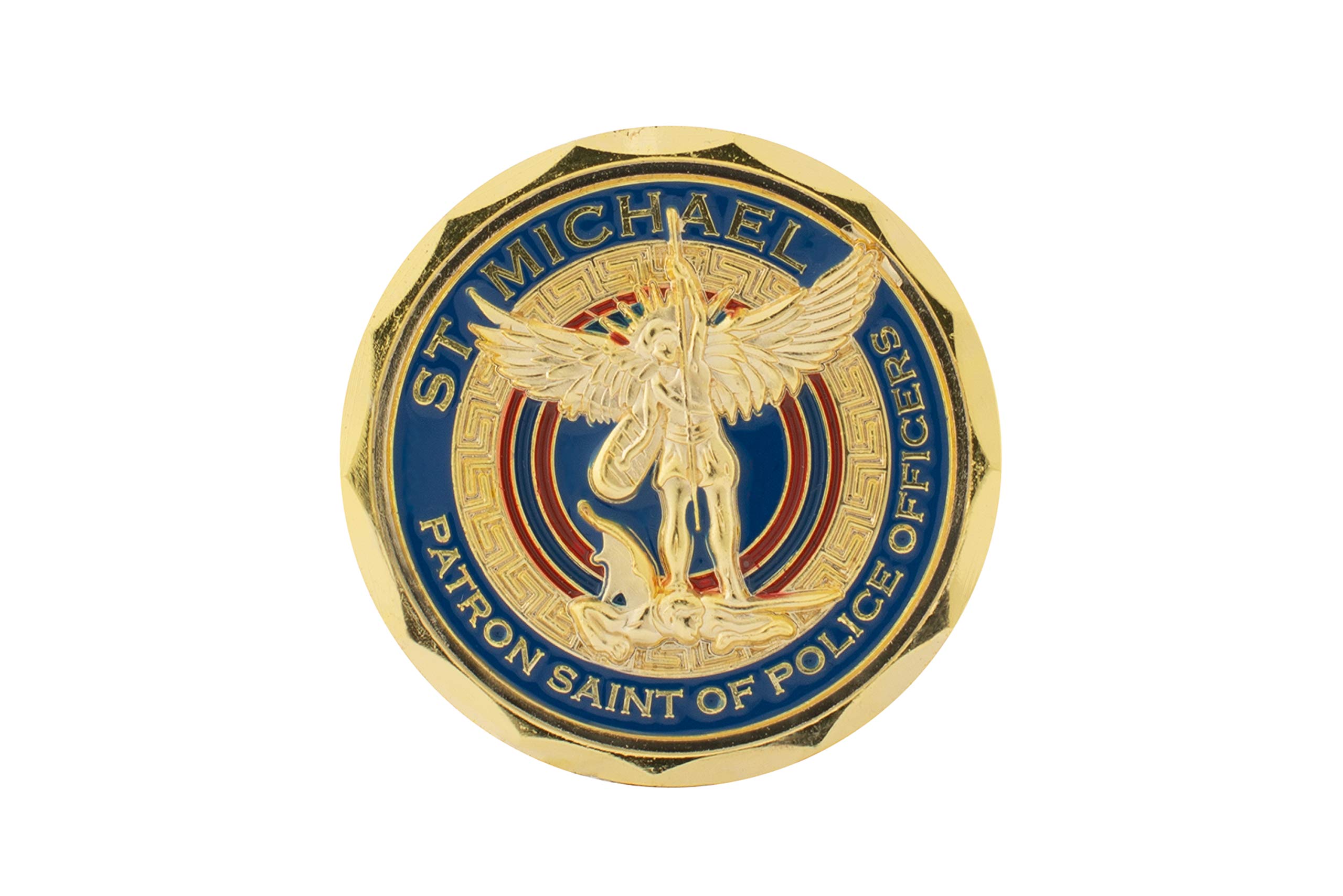 Saint Michael The Archangel Police Officer Challenge Gift Coin with Gift Box