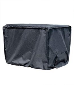 sturdy covers power generator defender - durable, weatherproof generator cover (black, large)