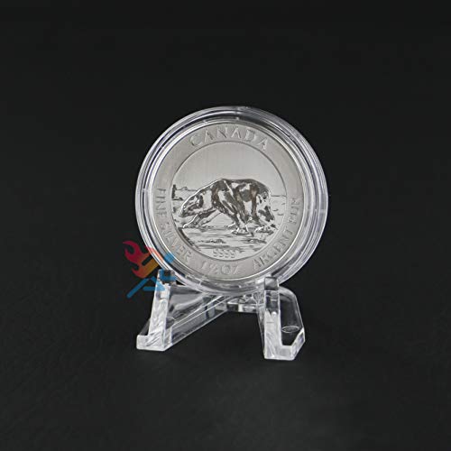 OnFireGuy 38mm Direct Fit for 1.5oz Canadian Silver $8 Wildlife Coins, 10 Pack