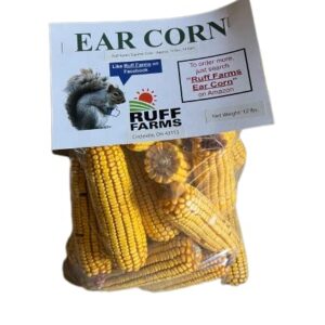 Ruff Farms Squirrel Corn - Approx. 12 lbs., 24 Ears