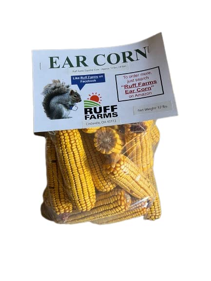 Ruff Farms Squirrel Corn - Approx. 12 lbs., 24 Ears