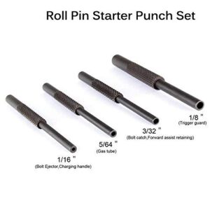 Gunsmithing Roll Pin Starter Punch Set Tool (Pack of 1)