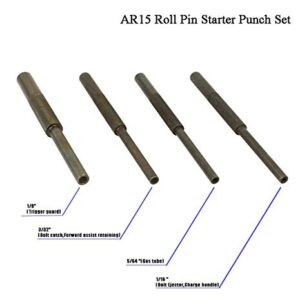 Gunsmithing Roll Pin Starter Punch Set Tool (Pack of 1)