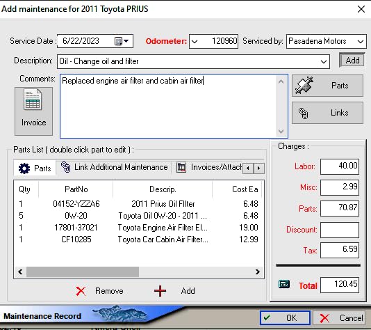 Automotive Wolf Pro Car Maintenance & Management Software